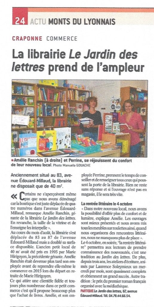 Des ateliers d’écriture au Jardin des Lettres | Biographe à Lyon et ...